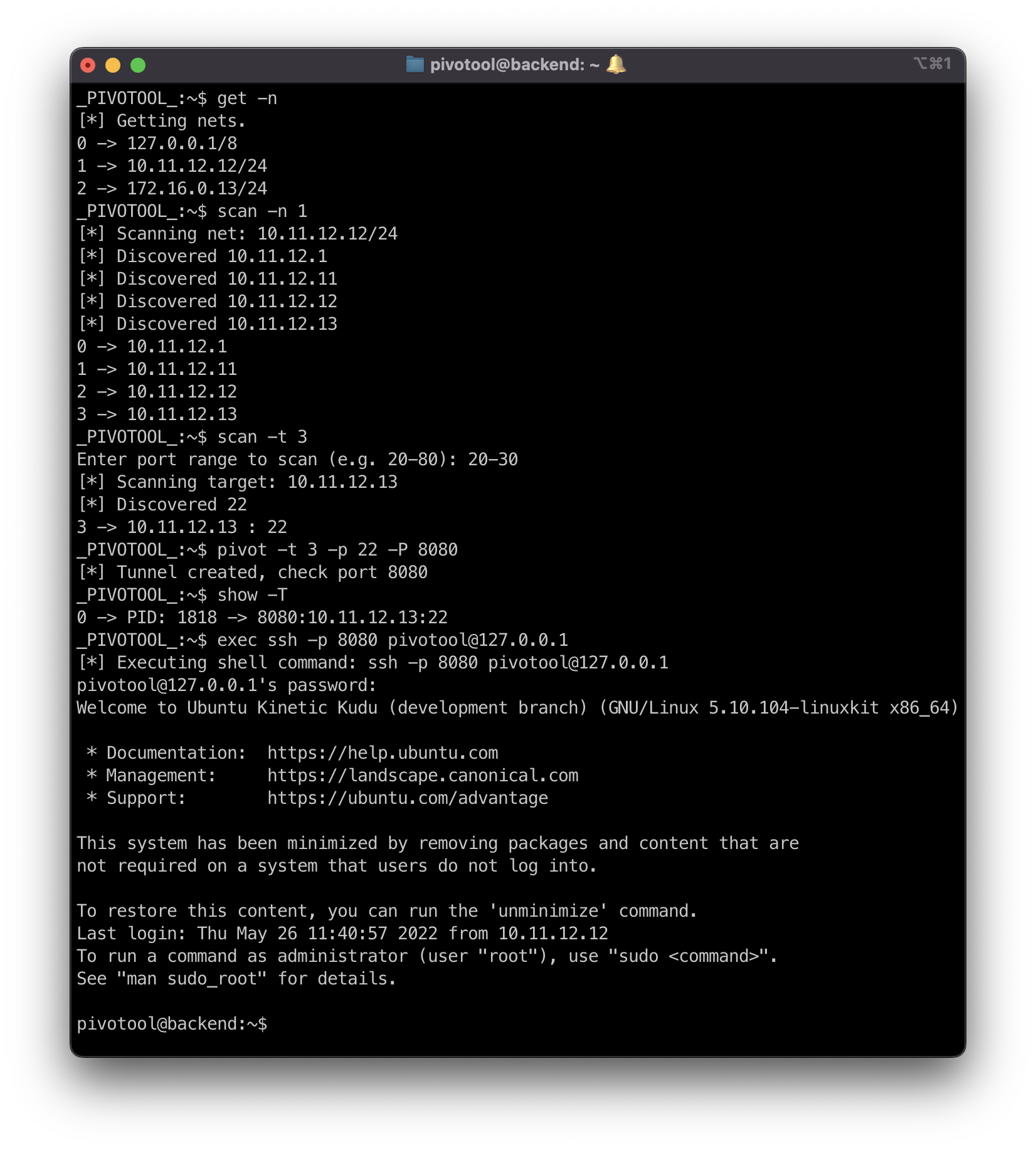 GitHub - artusec/pivotool: pivotool in ethical hacking, as expected, is a simple tool written in ...