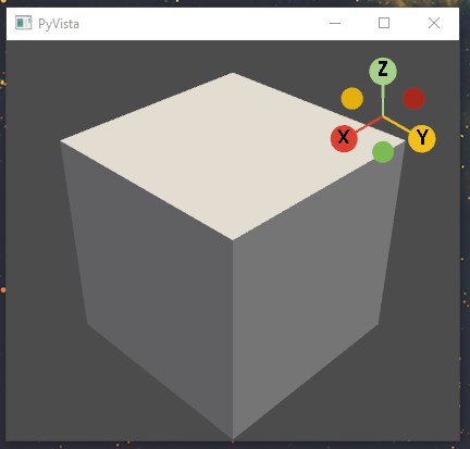 Cannot see vtkCameraOrientationWidget when using QtInteractor · Issue ...