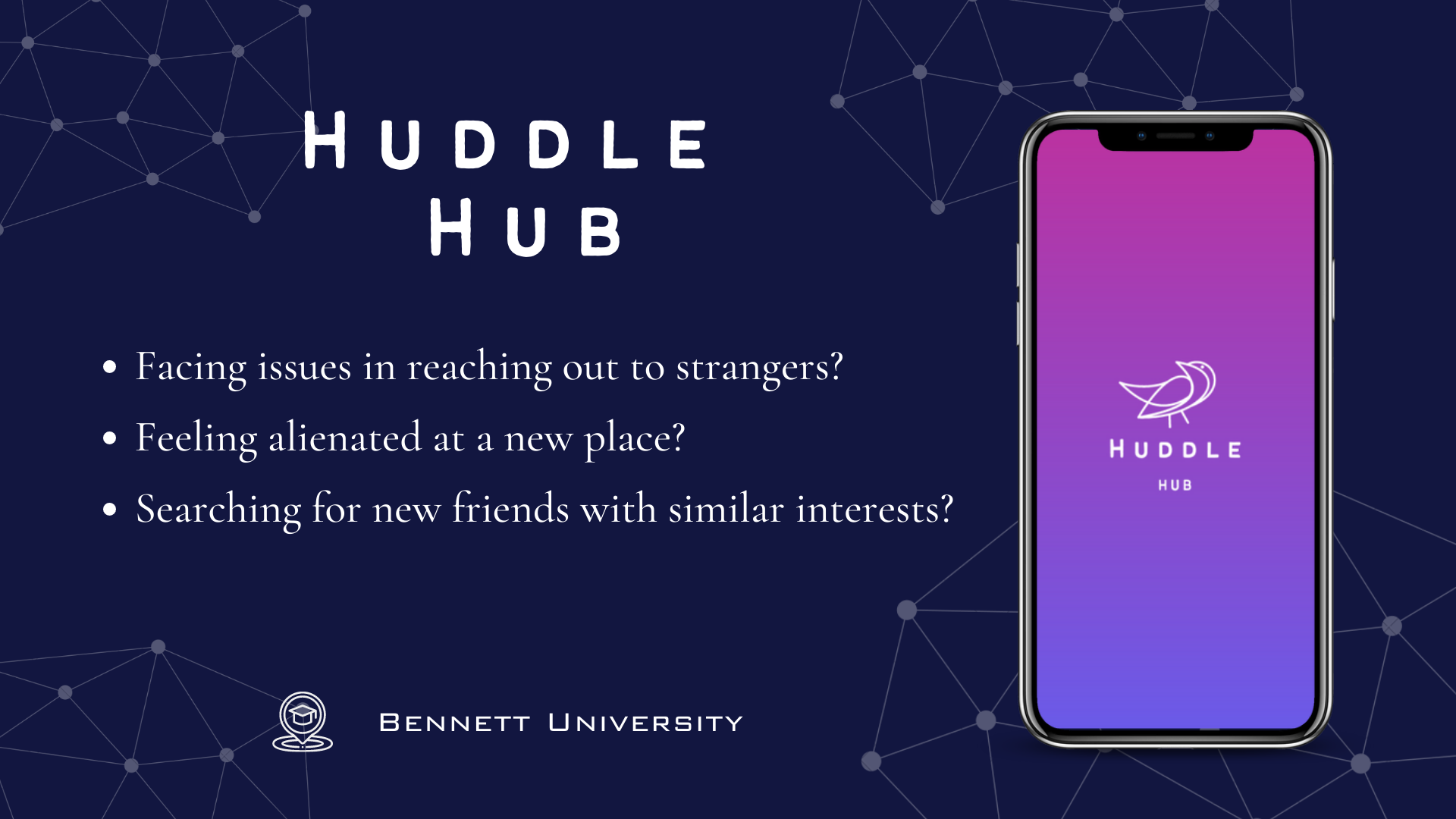 GitHub - khamosshhh/HuddleHub: BTech CSE 4th Sem DTI Project