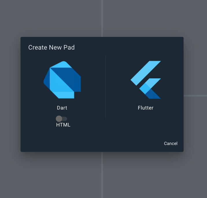 [accessibility] `new Pad` Dialog Does Not Support Tabbing · Issue 2364 · Dart Lang Dart Pad