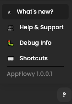 [Bug] The Shortcuts option in the help menu is misaligned · Issue #2062 · AppFlowy-IO/AppFlowy ...