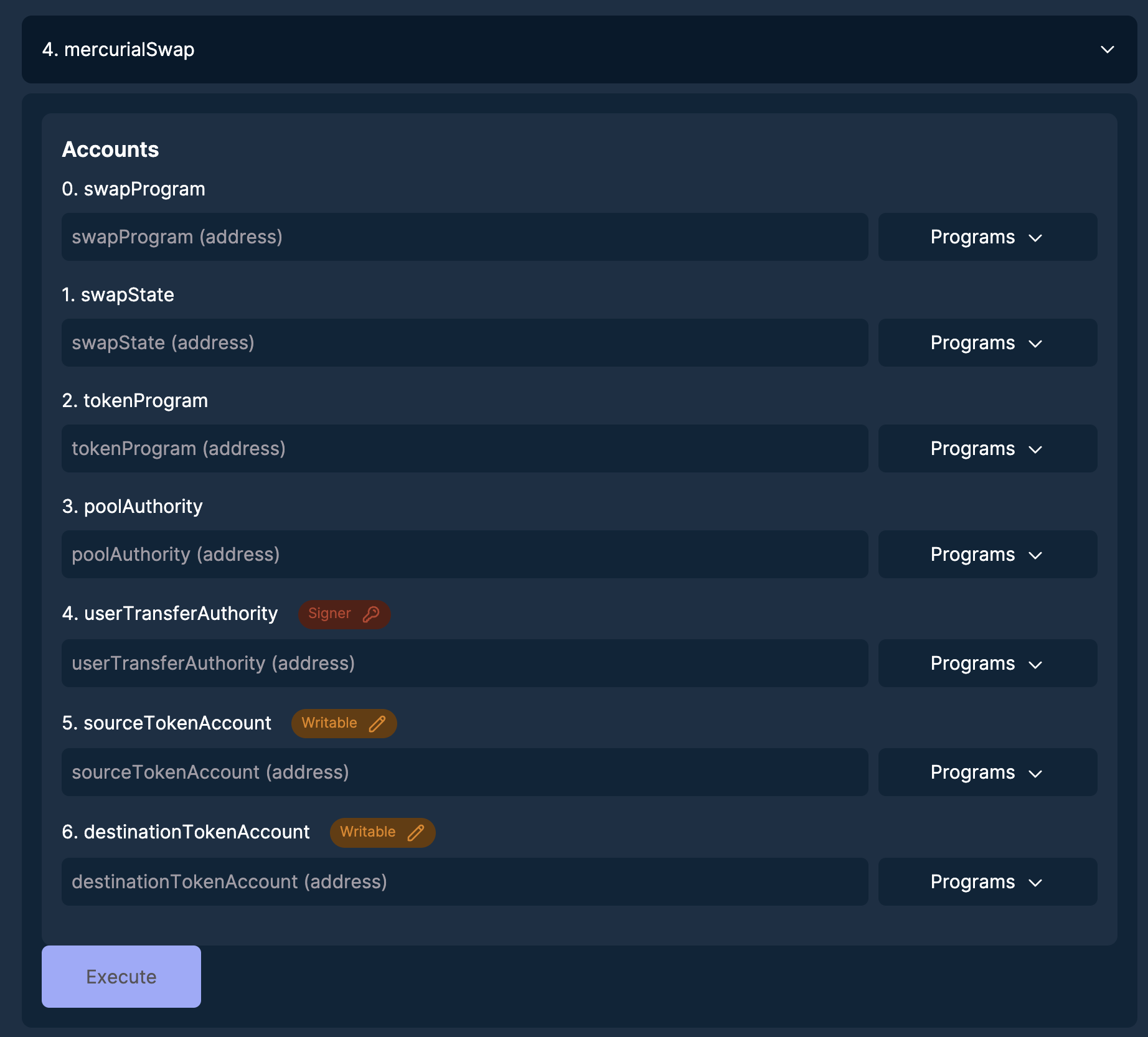 Explorer Ability To Invoke Programs From Solana Explorer Like You Can On Etherscan · Issue