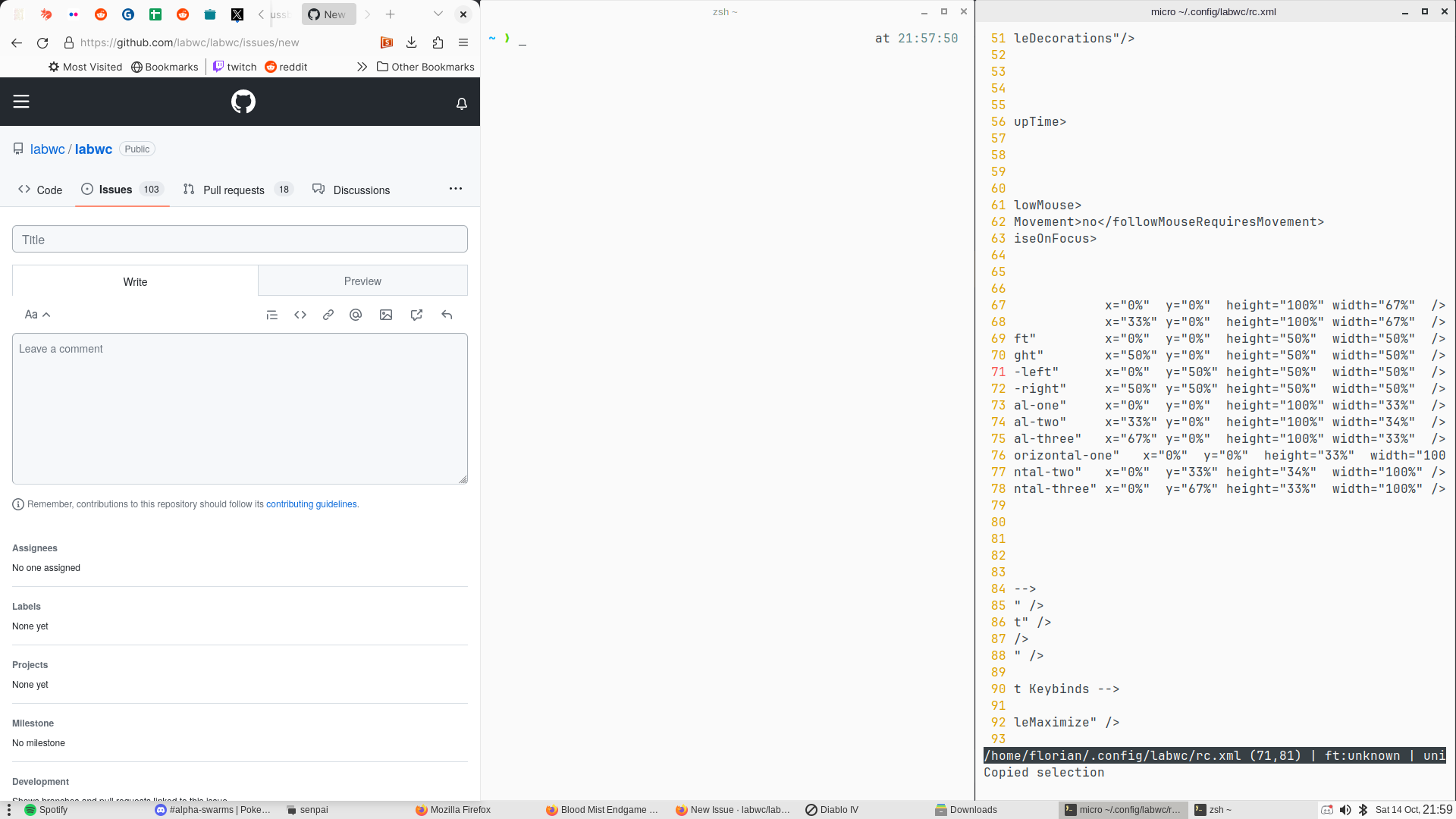 Small Gap Between Regions · Issue 1169 · Labwc Labwc · Github