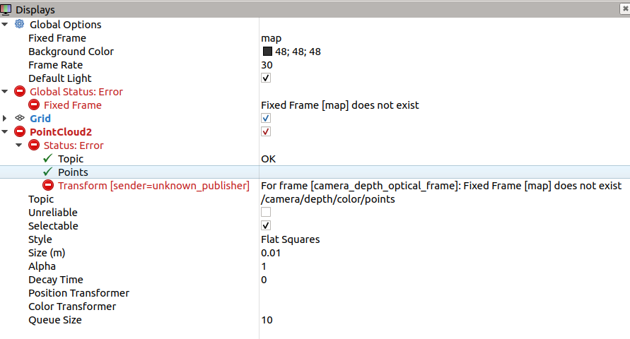 Realsense L515 bug with realsense-ros wrapper and rviz · Issue #1479 ...