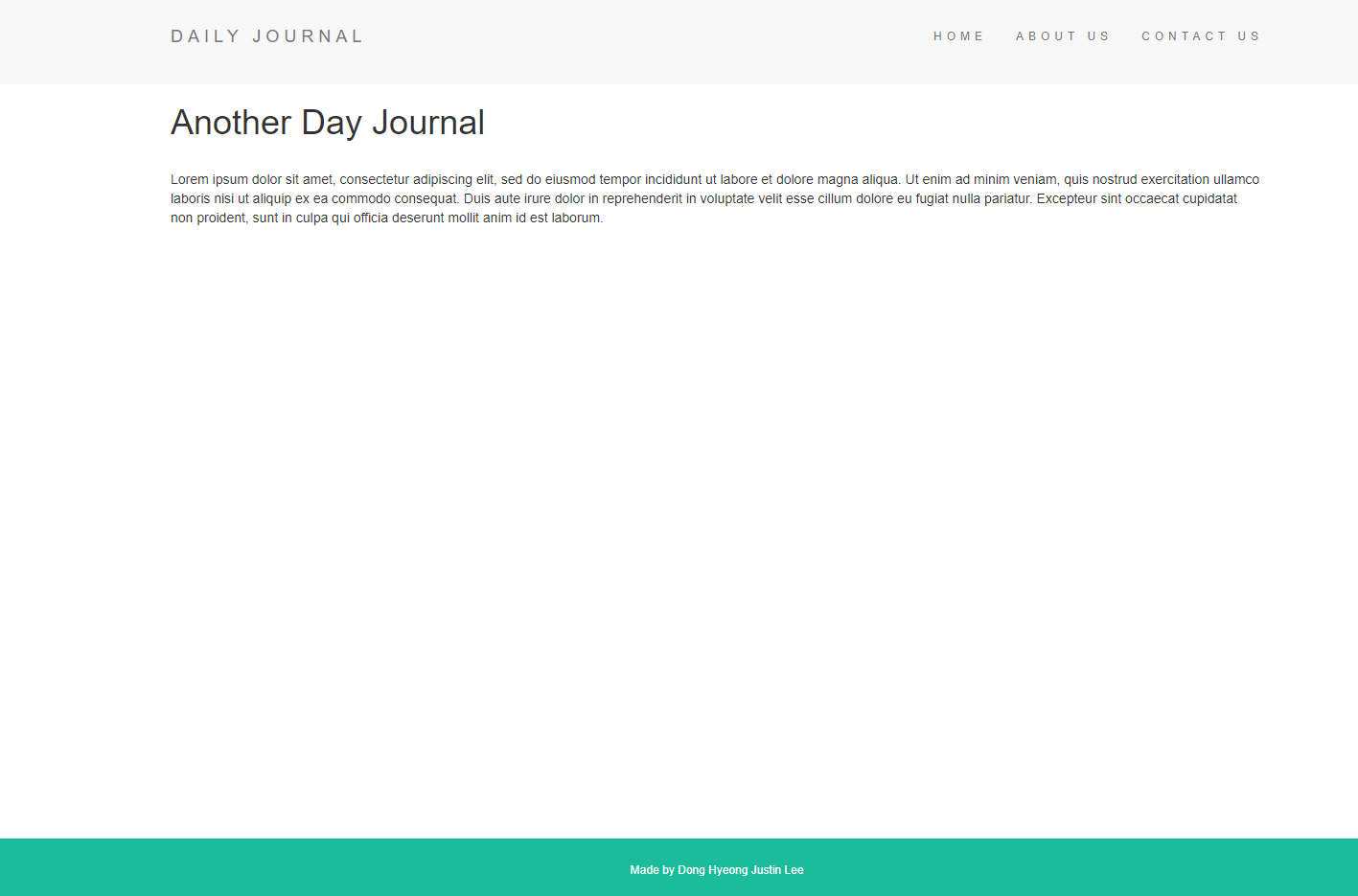 Github Dlee4428ejs Challenge Ejs Challenge Development Using Nodejs And Expressjs As Well