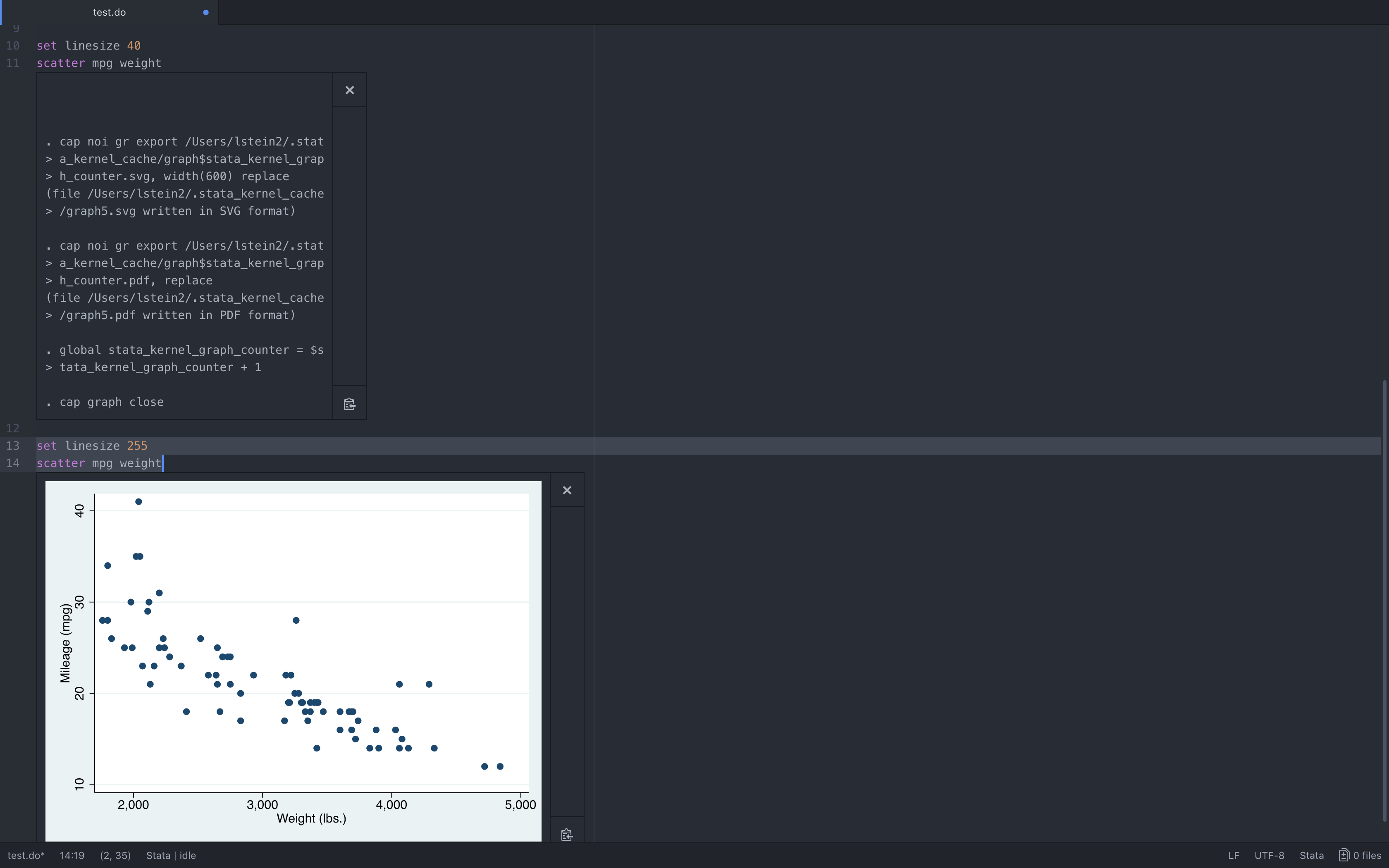 Linesize Issues · Issue 216 · Kylebarron Stata Kernel · Github