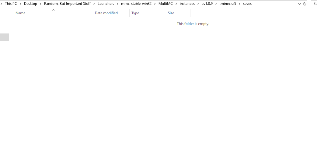 Versions using Alpha Save format stream saves from .minecraft, not the instance folder · Issue ...