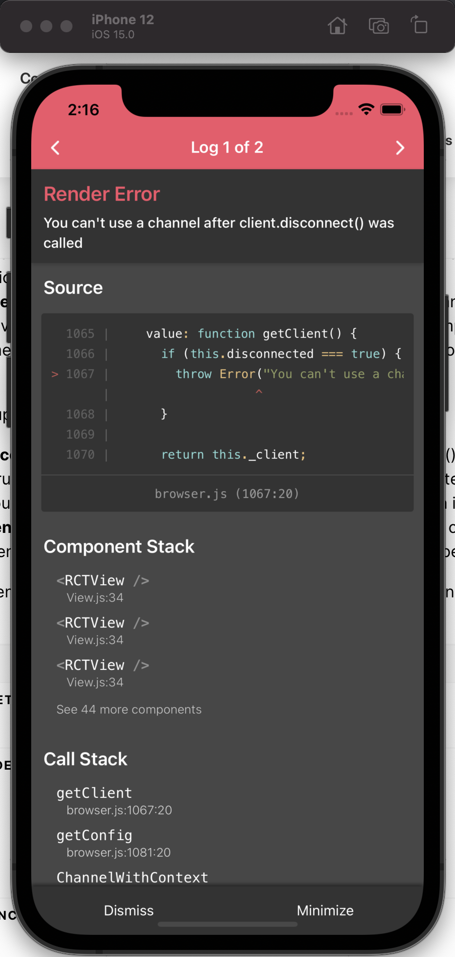 Deleting channel while on channel screen causes error · Issue #930 · GetStream/stream-chat-react ...