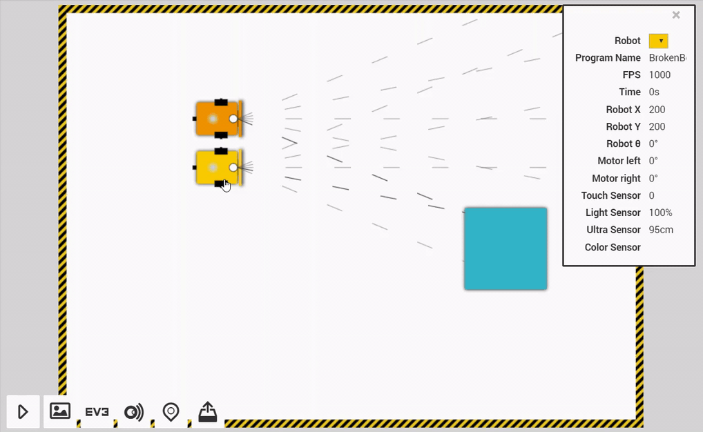 Multiple Robot Simulation: Button Re-positions All Robots Instead of a Single Robot · Issue #562 ...