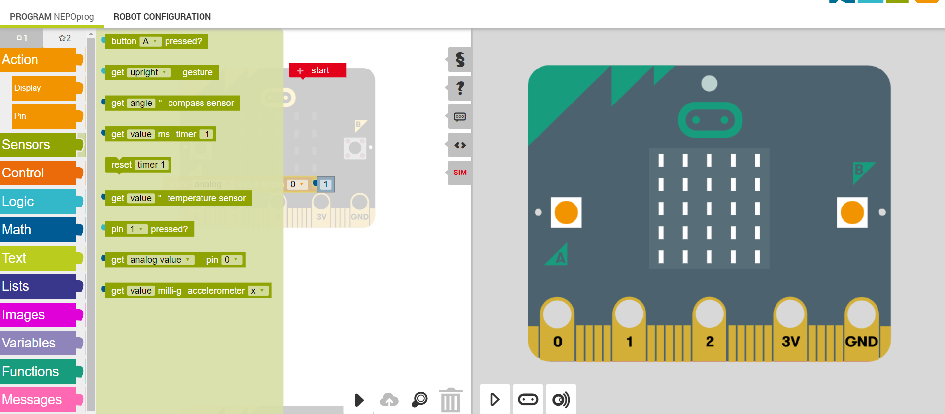 MicroBit: Missing Sensor · Issue #596 · OpenRoberta/openroberta-lab · GitHub