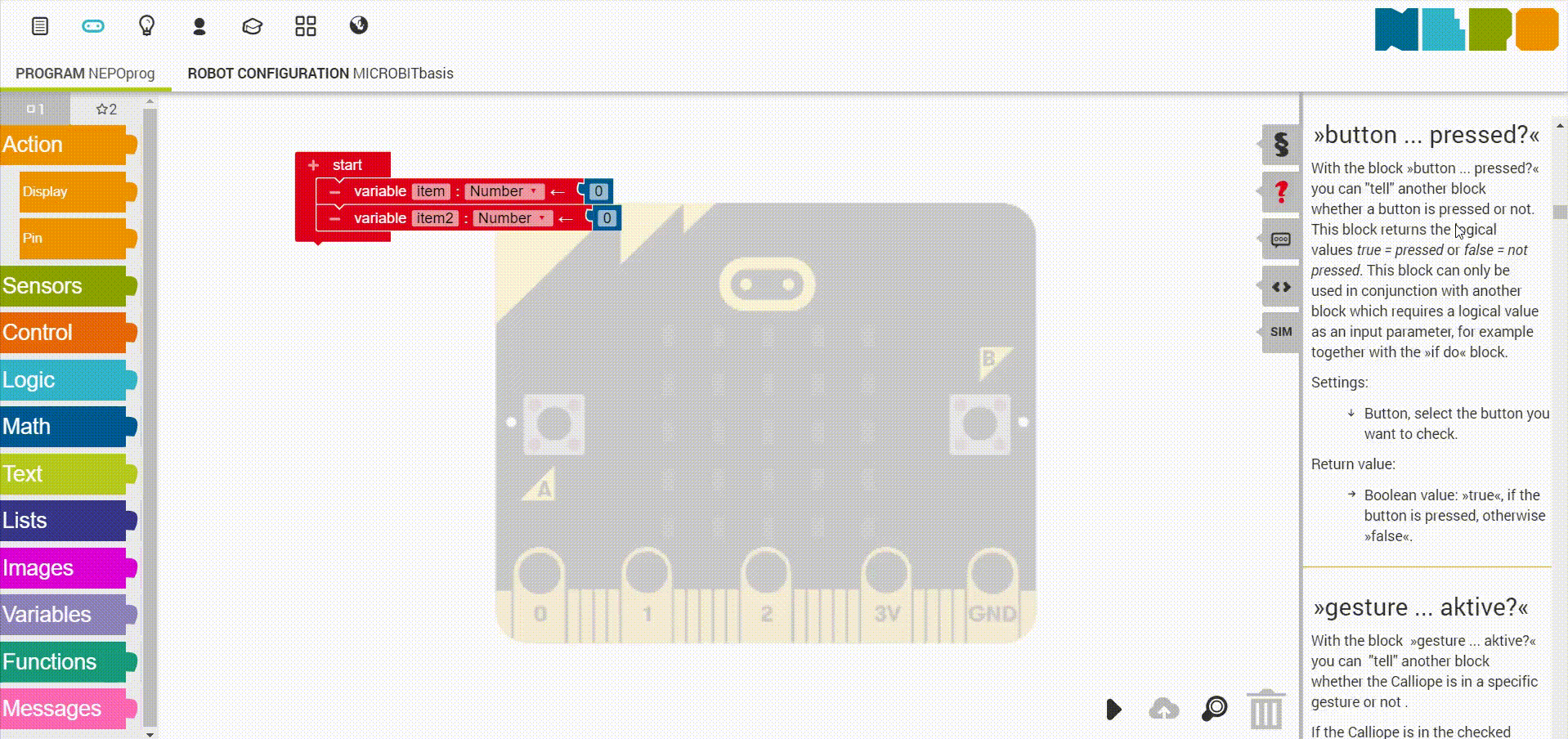 No Robot-Specific Help Views · Issue #623 · OpenRoberta/openroberta-lab · GitHub