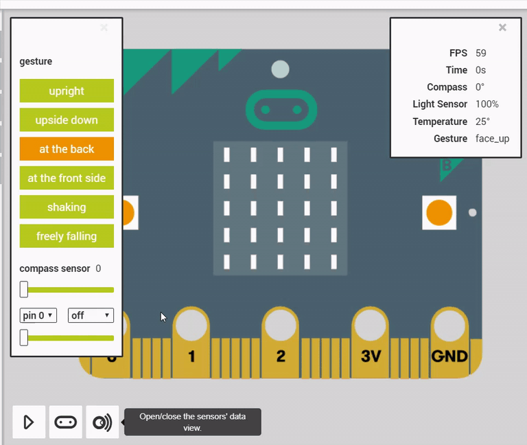 MicroBit: Gesture Sensor Reading Different From Input · Issue #637 · OpenRoberta/openroberta-lab ...