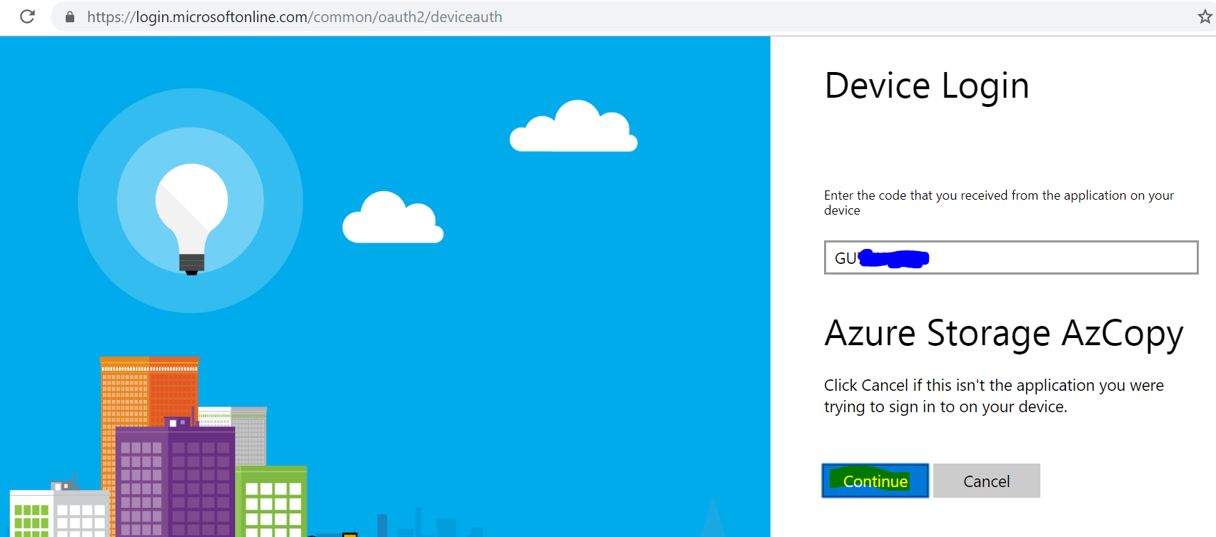 AzCopy cannot be used in any PowerShell script for Data Lake Gen2 due to authentication ...