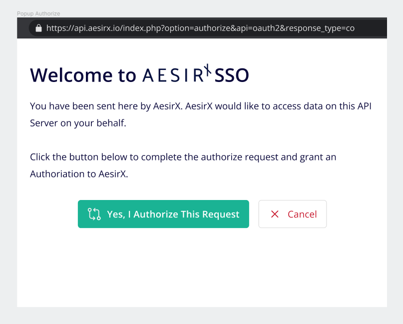 UI - Style the popup after login SSO account · Issue #24 · aesirxio/sso · GitHub