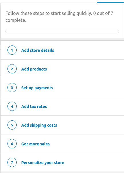 Lost styling for tasks sidebar progress header · Issue #34509 · woocommerce/woocommerce · GitHub