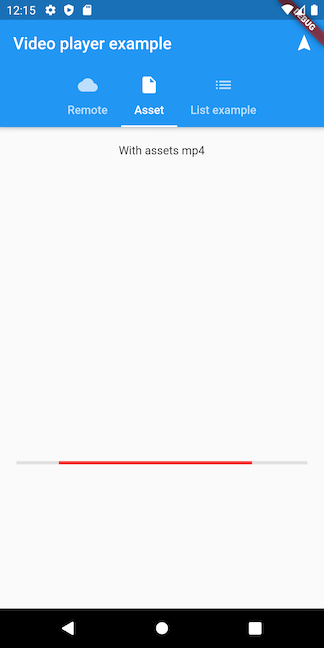 [video_player] Playing video from asset on Android throws an exception ...