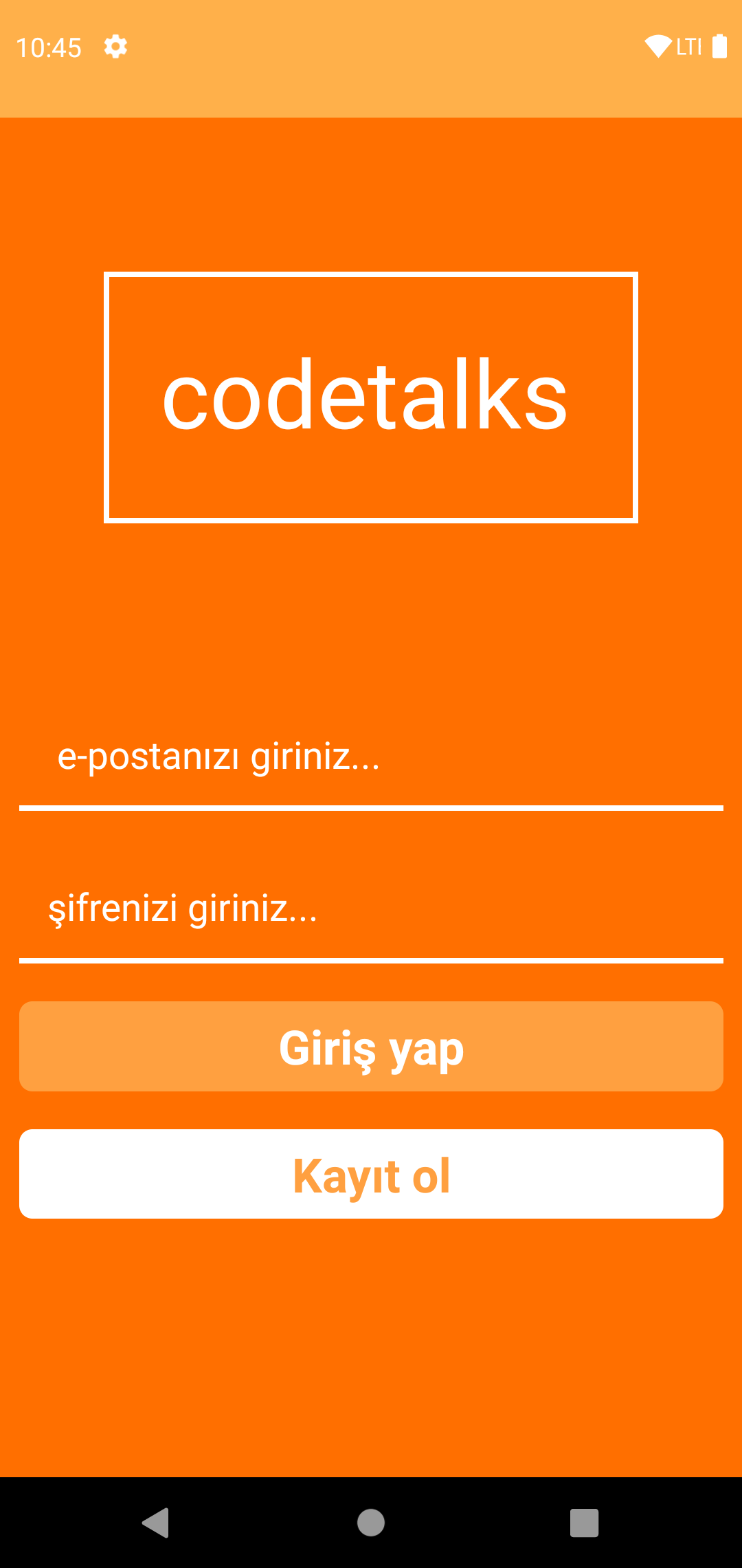 GitHub - mehmetee/codetalks-application