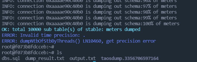 2.6.x版本应该用哪个版本的taosdump · Issue #20369 · taosdata/TDengine · GitHub