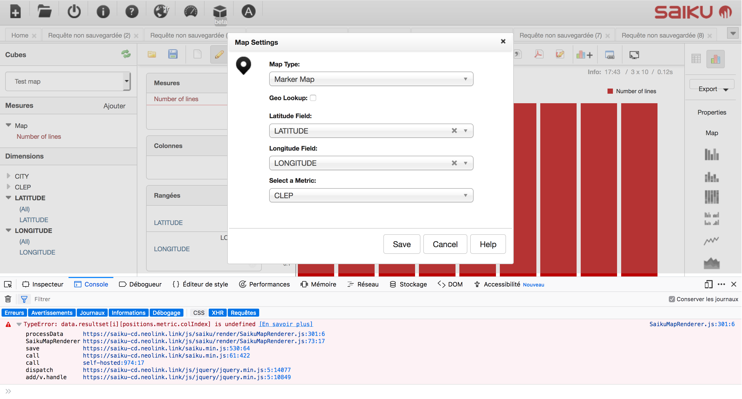 [Saiku Enterprise] Bug with the map tool · Issue #674 · OSBI/saiku · GitHub