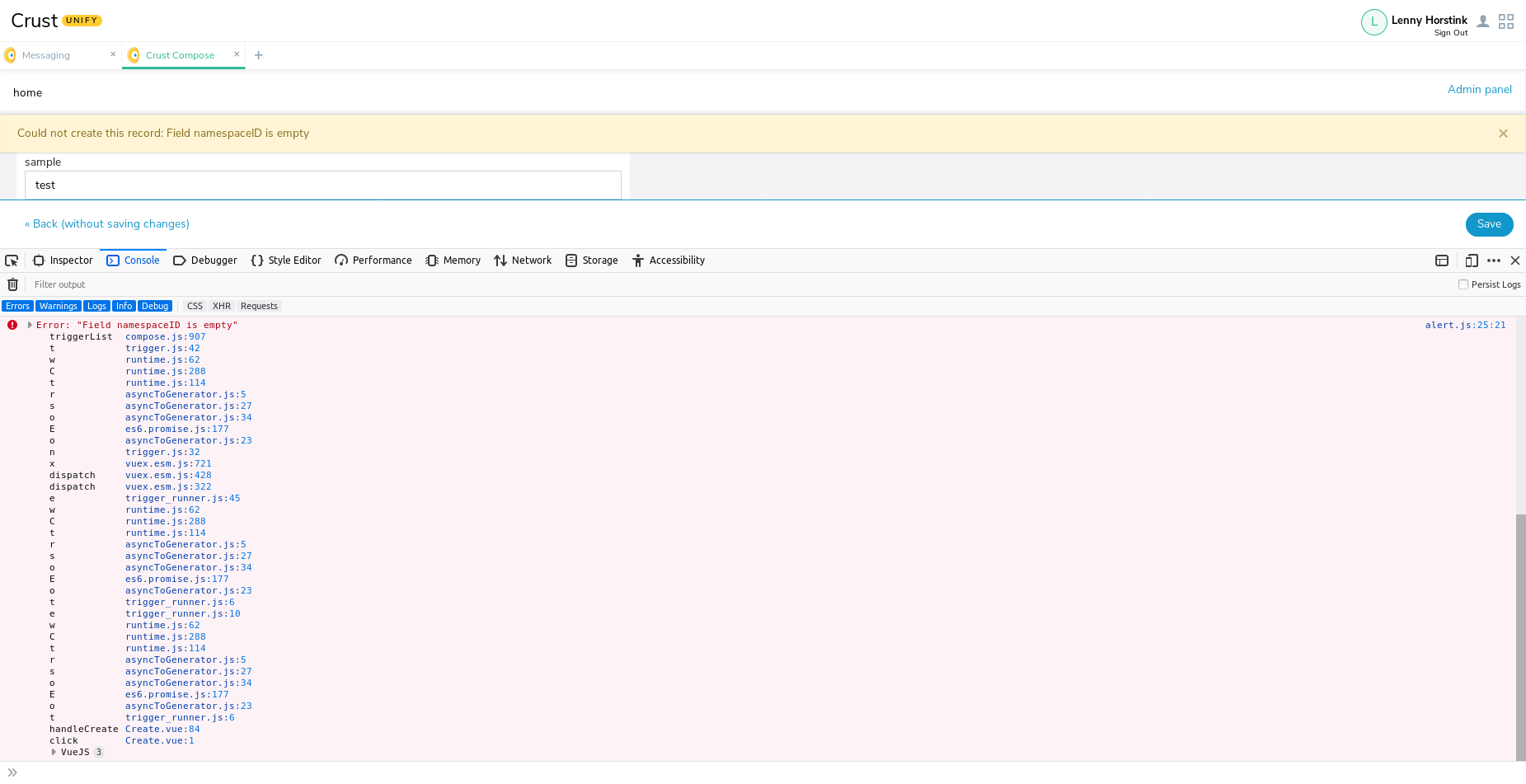 Unable to add records · Issue #91 · cortezaproject/corteza-webapp-compose · GitHub