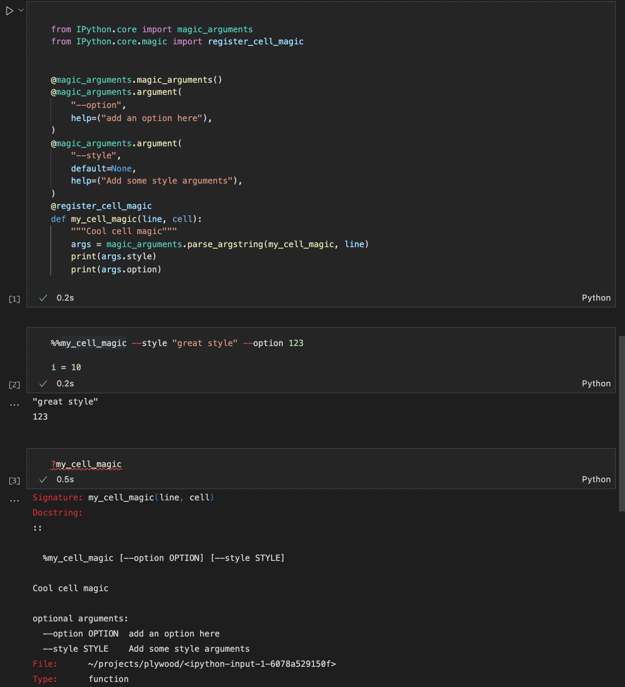 Improvement Of `core Magic Arguments` Example · Issue 13431 · Ipython Ipython · Github