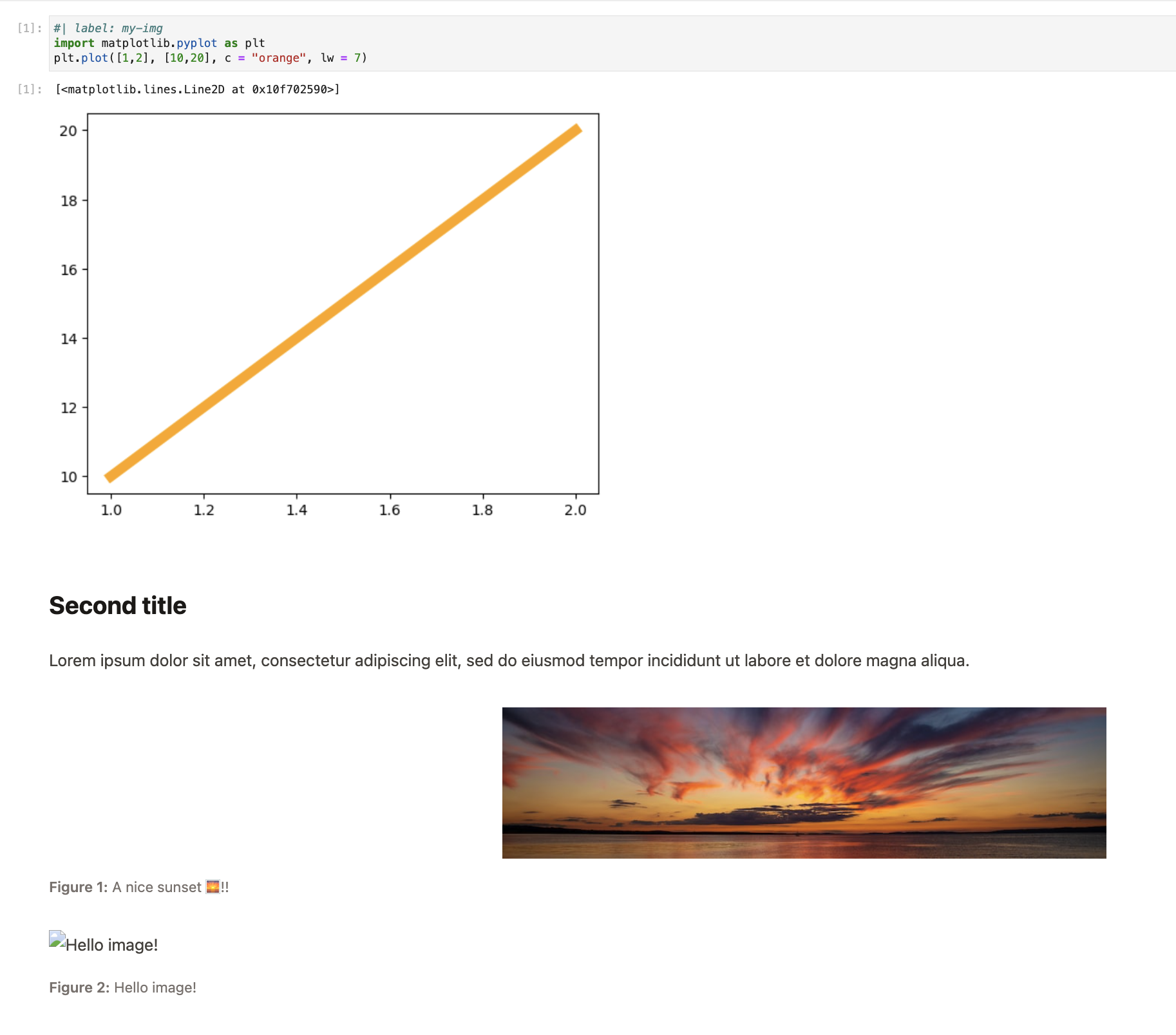 Support of Labels for cell outputs · Issue #106 · jupyter-book ... Support of Labels for cell outputs · Issue #106 · jupyter-book ...
