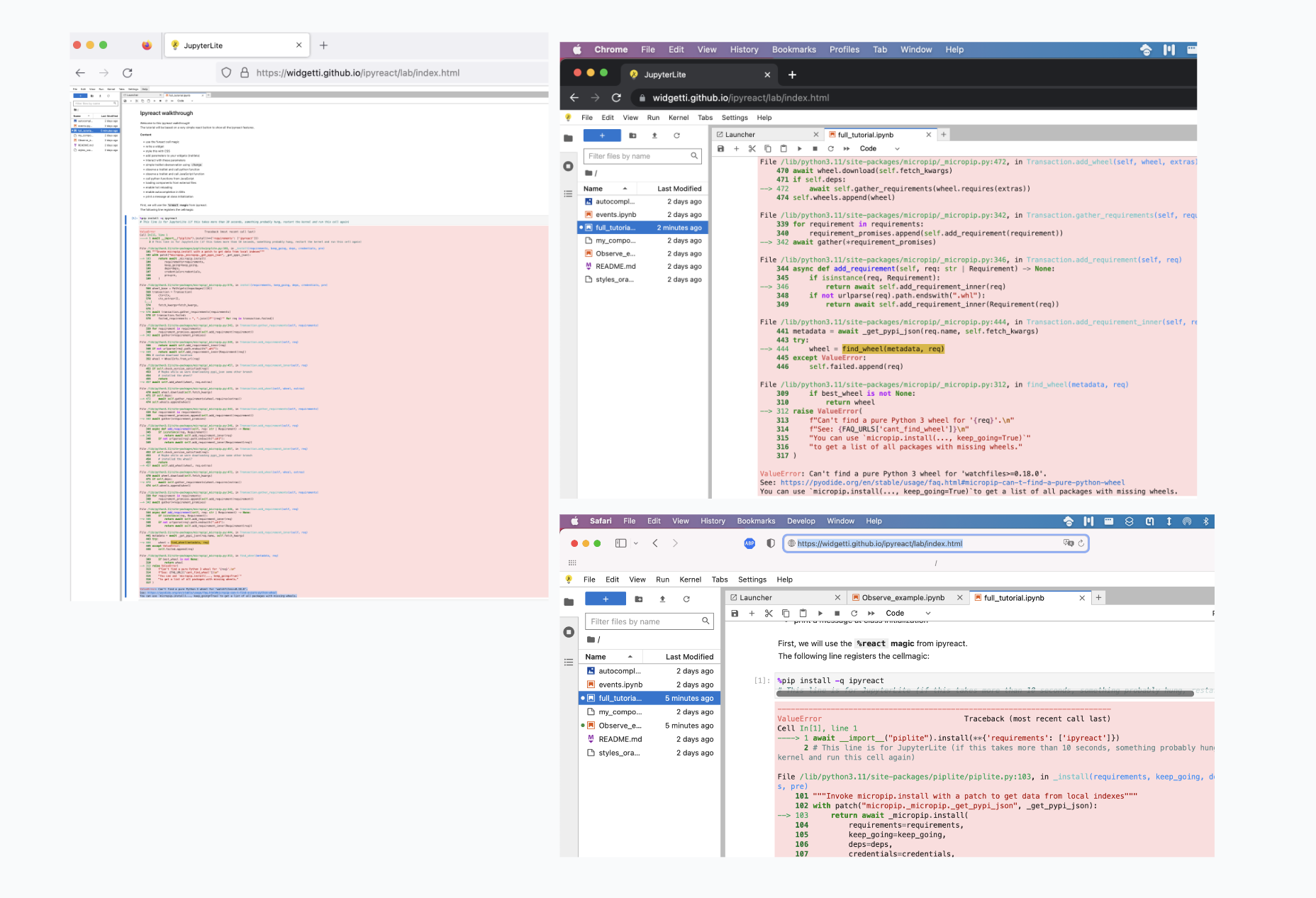 Add live notebook link · Issue #19 · widgetti/ipyreact · GitHub