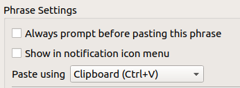 Allow creating/setting custom paste modes · Issue #349 · autokey/autokey · GitHub