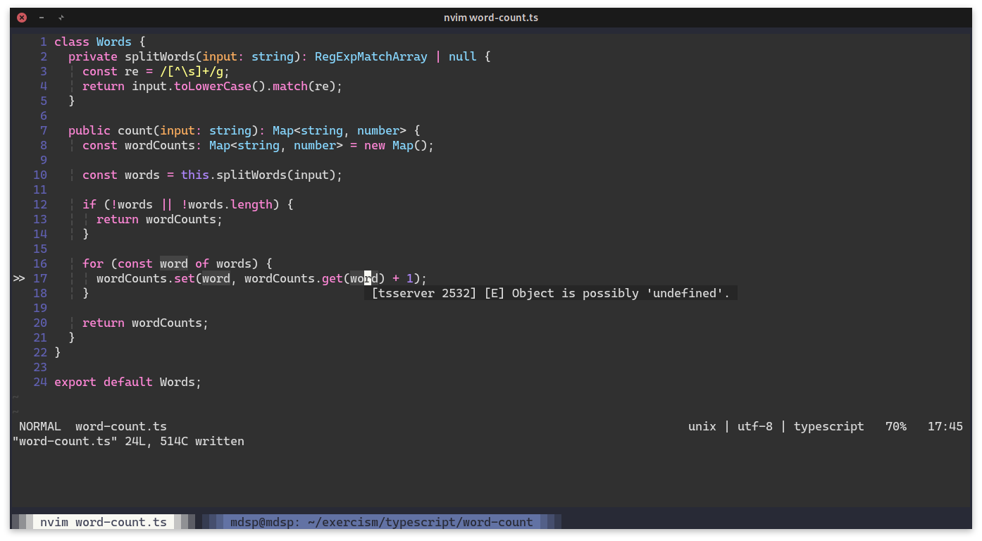 How I Could Set Coc Tsserver To Show Error On Vim Command Line · Issue 173 · Neoclidecoc