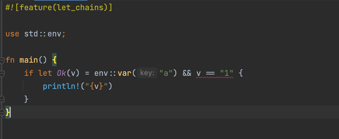There Is Something Wrong When I Use If Let To Get System Environment