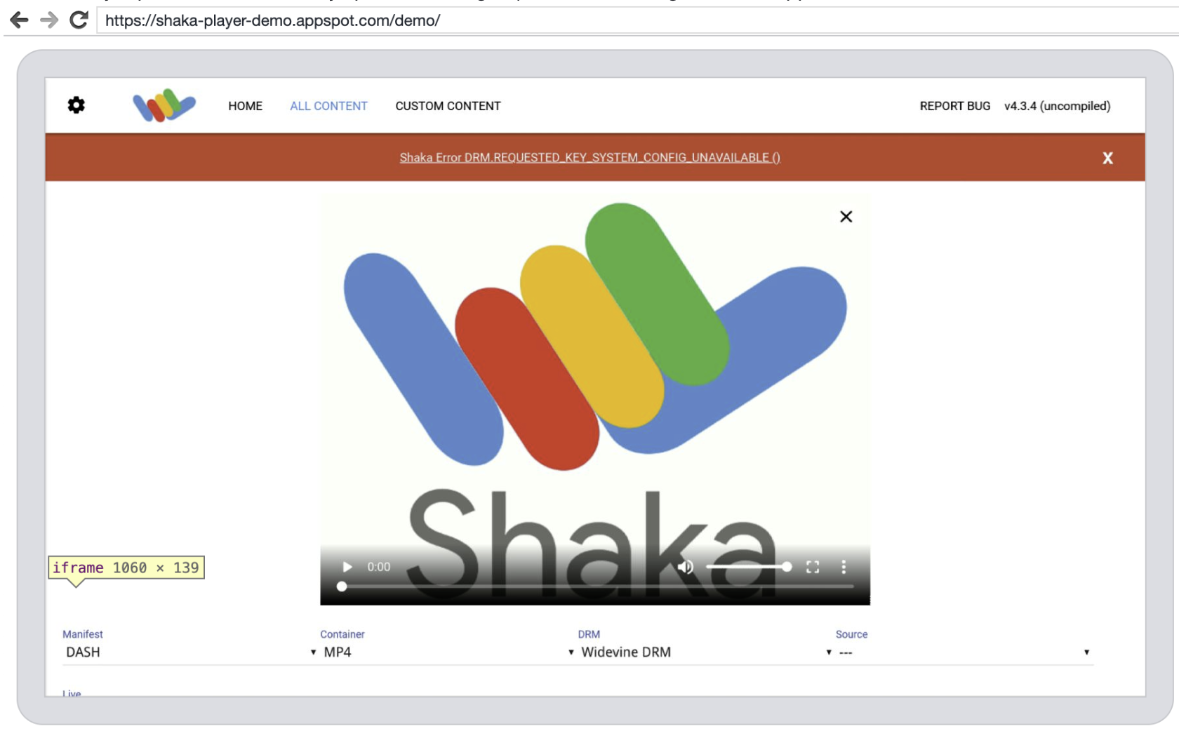 DRM 6001 error when trying to load Dash manifest on Chrome 72 · Issue #4994 · shaka-project ...