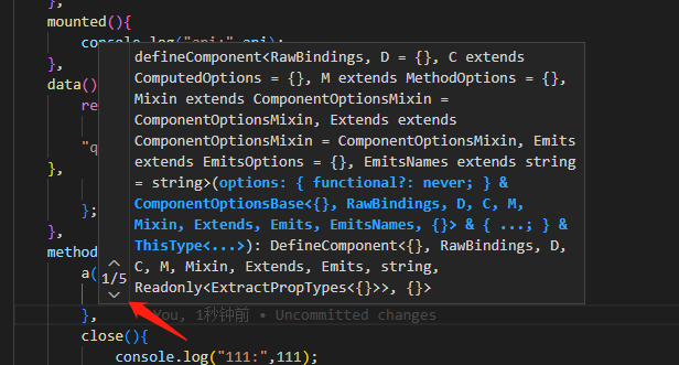 代码类型的提示有五页too Many Code Type Prompts · Issue 2516 · Vuejslanguage Tools · Github 3214