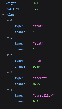 [BUG] Reforging does not accept rarity settings · Issue #1013 · Shadows ...
