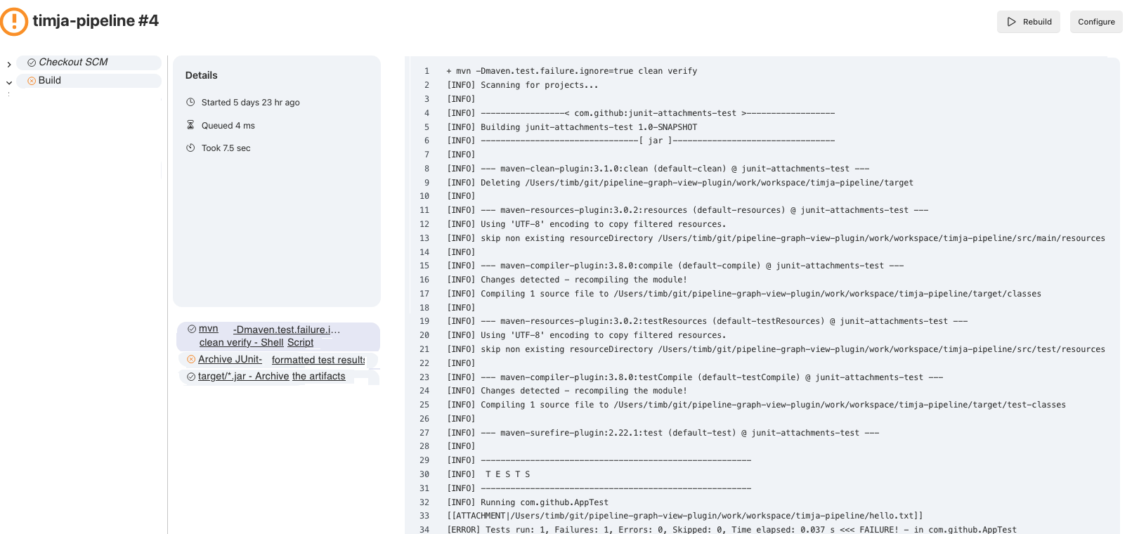 show stage basic information · Issue #146 · jenkinsci/pipeline-graph-view-plugin · GitHub