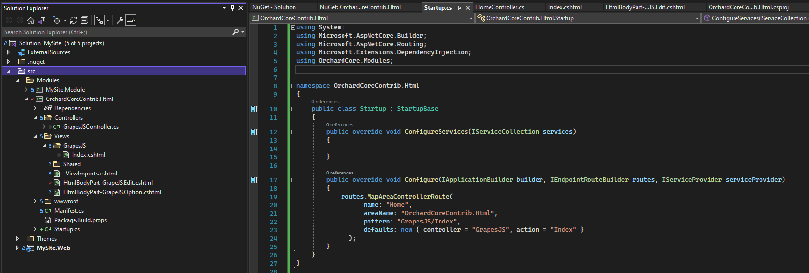 Controller action is not working with 404 error · OrchardCMS OrchardCore · Discussion #11364 ...