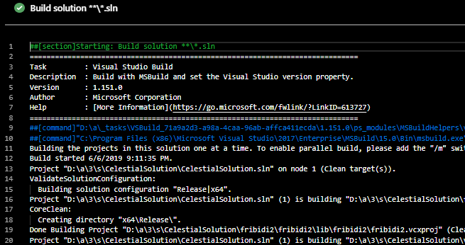 Project fails in private build, but succeeds on VS2017 hosted · Issue #10599 · microsoft/azure ...