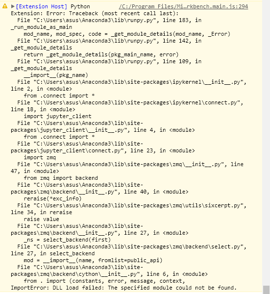 Jupyter Kernel Cannot Be Started From Anaconda Base Environment · Issue