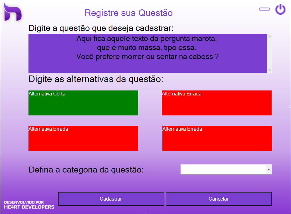 Github Marcopandolfoquiz Game 🎮 Quiz Game Desenvolvido Em Nodejs E Windowsforms 