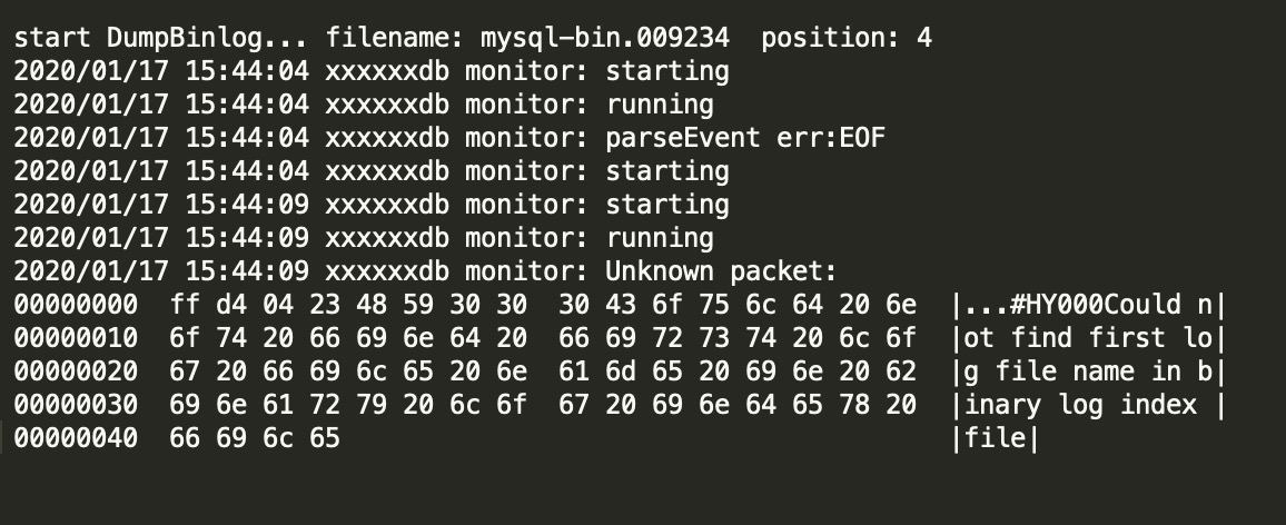 当binlog流量中断或者复制库故障时，重新设置binlog和position失败 · Issue #43 · brokercap/Bifrost · GitHub