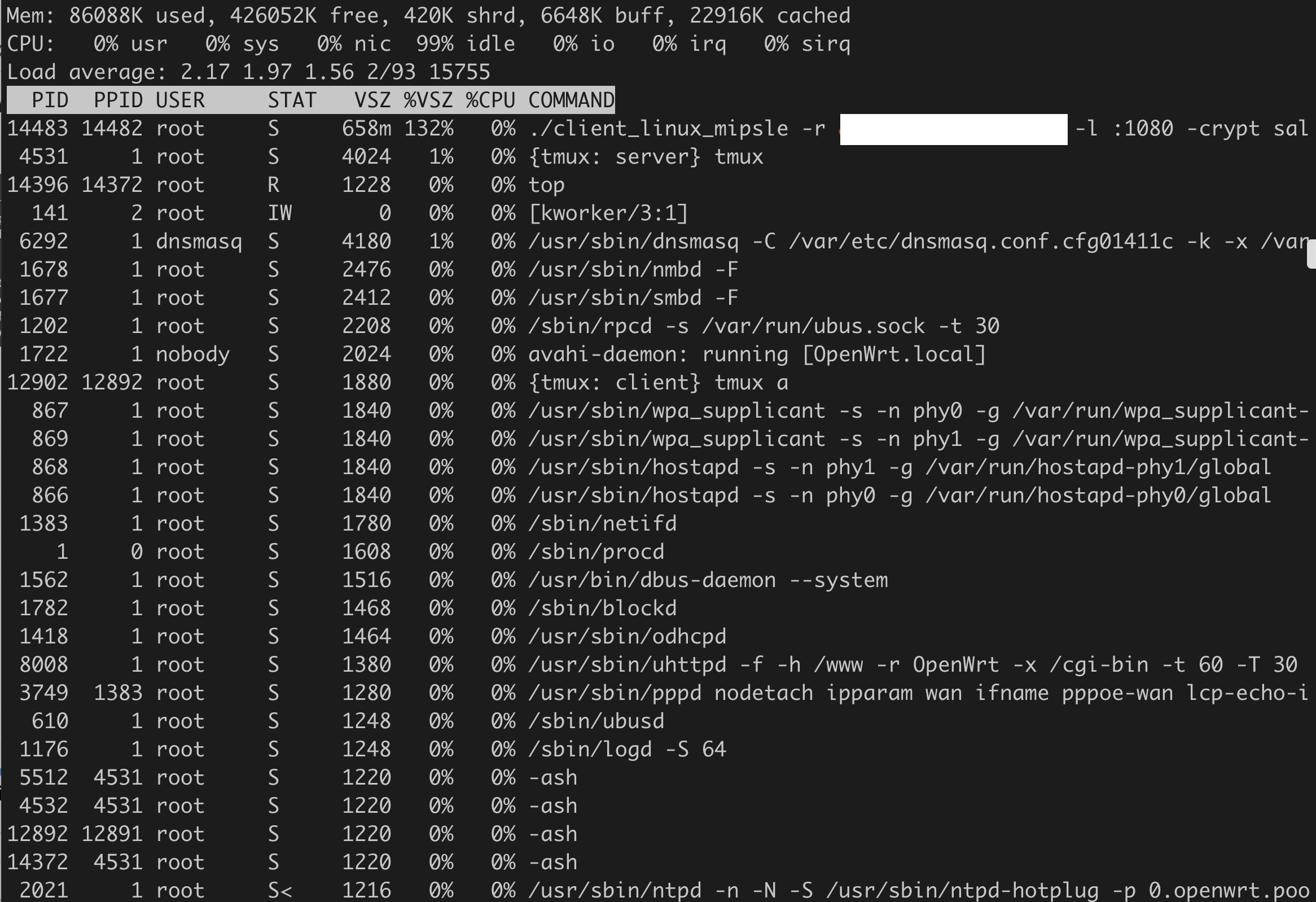 某些平台上，空载时平均负载就极高 · Issue #762 · xtaci/kcptun · GitHub