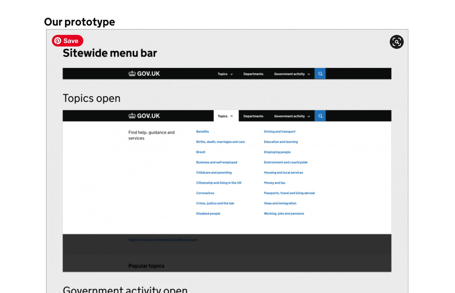 Primary navigation · Issue #435 · dwp/design-system · GitHub