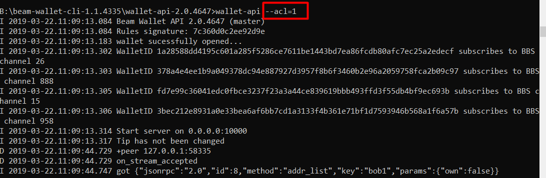 Add check to Wallet API for unknown commands · Issue #548 · BeamMW/beam · GitHub