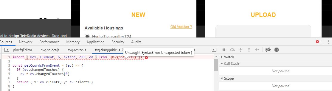 How can we import svg.draggable.js without node js imoprt · Issue #108 · svgdotjs/svg.draggable ...