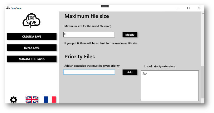 GitHub - simon-caignart/easysave: 💾 Program allowing you to create saves of directories and ...
