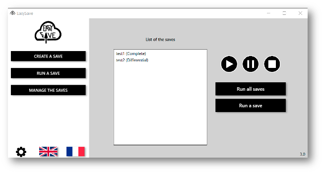 GitHub - simon-caignart/easysave: 💾 Program allowing you to create saves of directories and ...