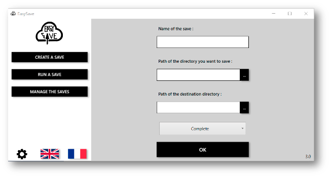 GitHub - simon-caignart/easysave: 💾 Program allowing you to create saves of directories and ...