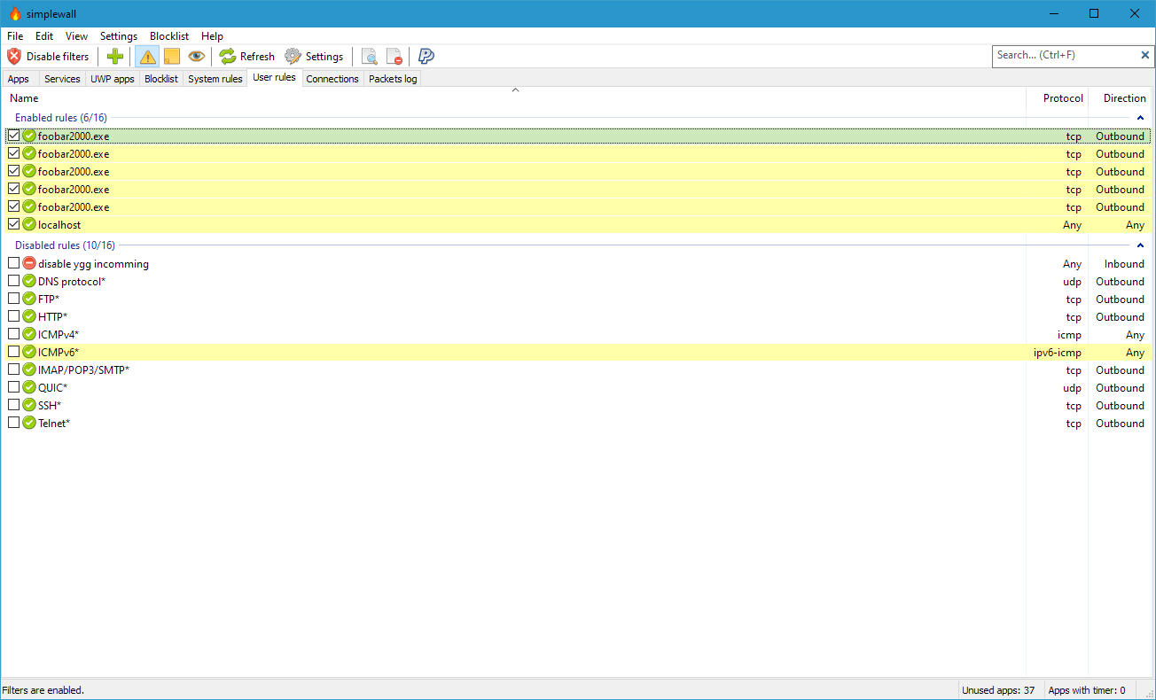 Add more columns for user rules (and other tabs) · Issue #1269 · henrypp/simplewall · GitHub