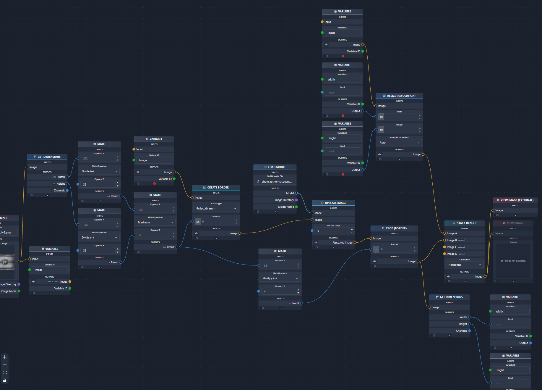 Simple variable node aka portal node · Issue #833 · chaiNNer-org/chaiNNer · GitHub