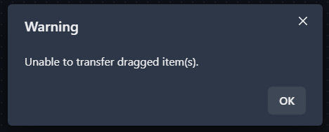 Unable to copy text from warning message box · Issue #1197 · chaiNNer-org/chaiNNer · GitHub