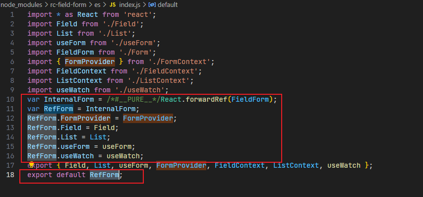 ConfigProvider组件会错误地导入整个'rc-field-form'，导致包体积剧增 · Issue #42499 · ant-design/ant-design · GitHub